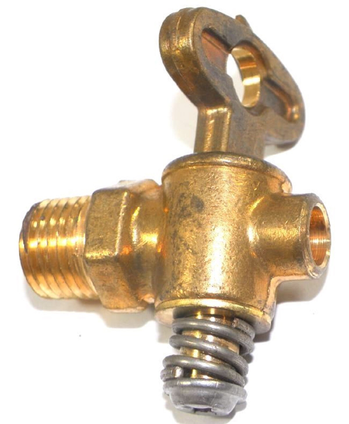 Big A Service Line 3-33840 Brass Pipe Shut-off Cock Male Drain Valve 1/ ...