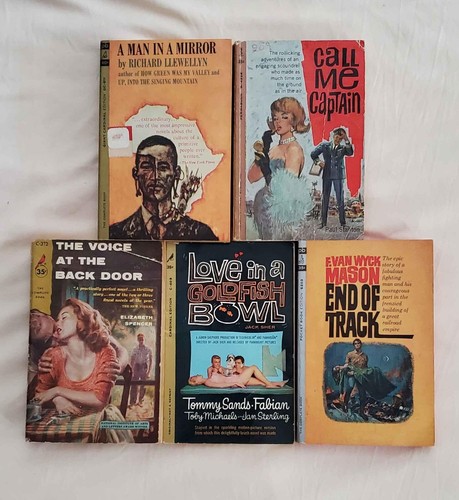 Lot of 5 PB Vintage 60's Paperbacks History Romance Adventure Pulp RARE ...