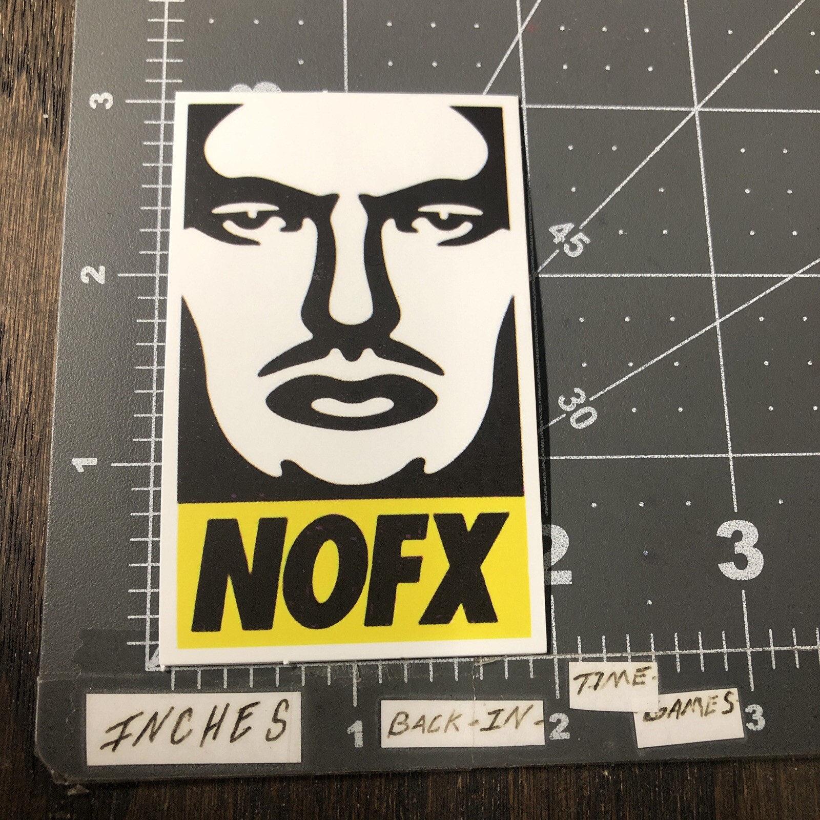 NOFX Music Humor Sticker For Skateboard Bottle Phone Guitar Ect Mat54 ...