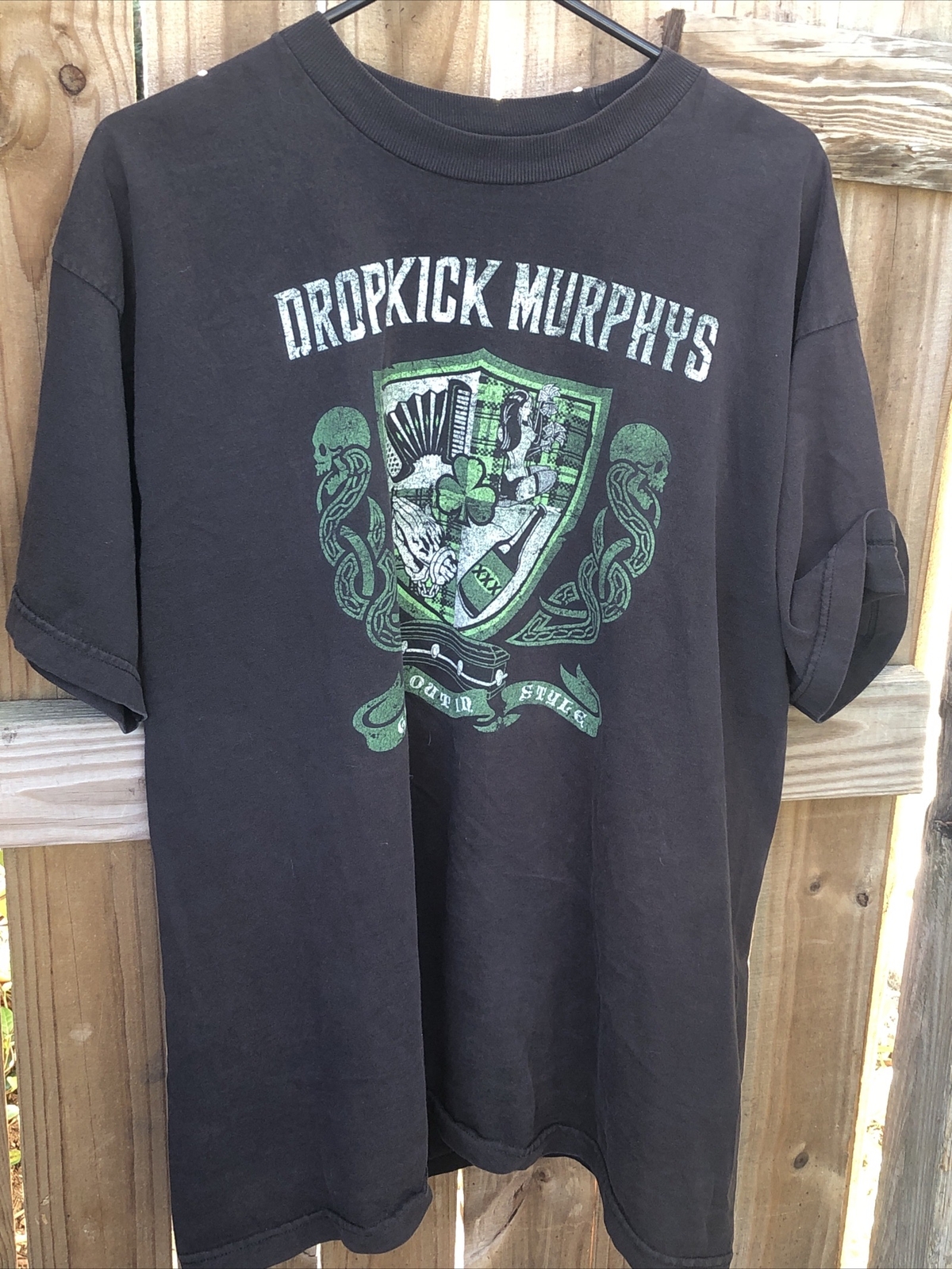 Dropkick Murphys Going Out In Style 2011 Tour Black Concert Shirt XL ...
