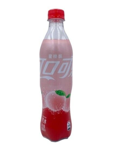 6 x Exotic Coca-Cola Coke Peach Flavor Soft Drink From China 17 fl oz ...