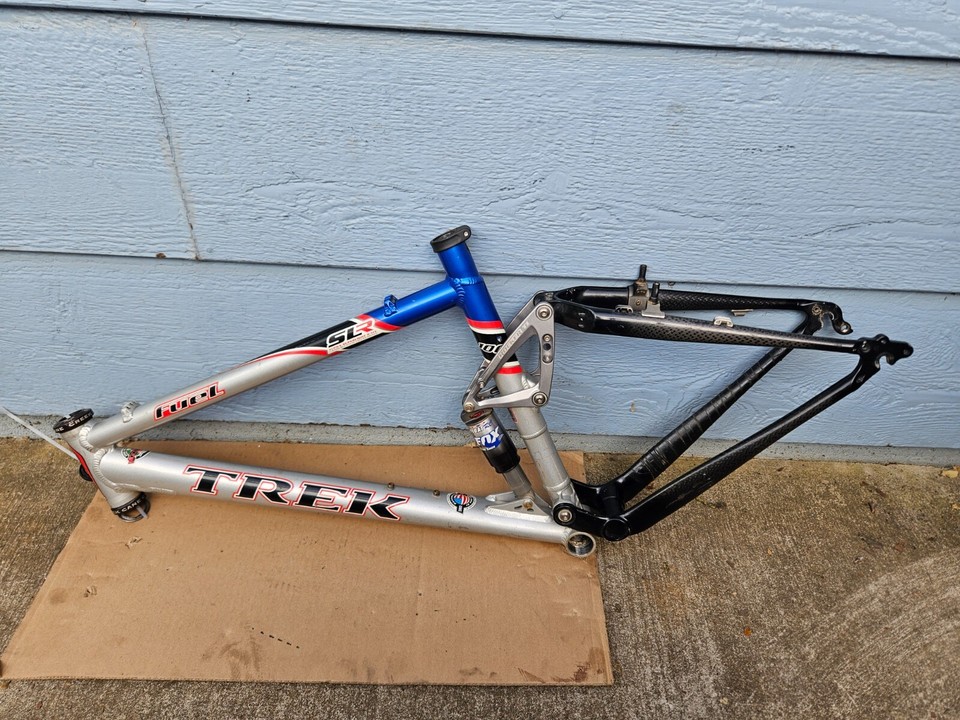 Trek Fuel 100 Full Suspension Mountain Bike Frame 17.5" Medium Aluminum ...