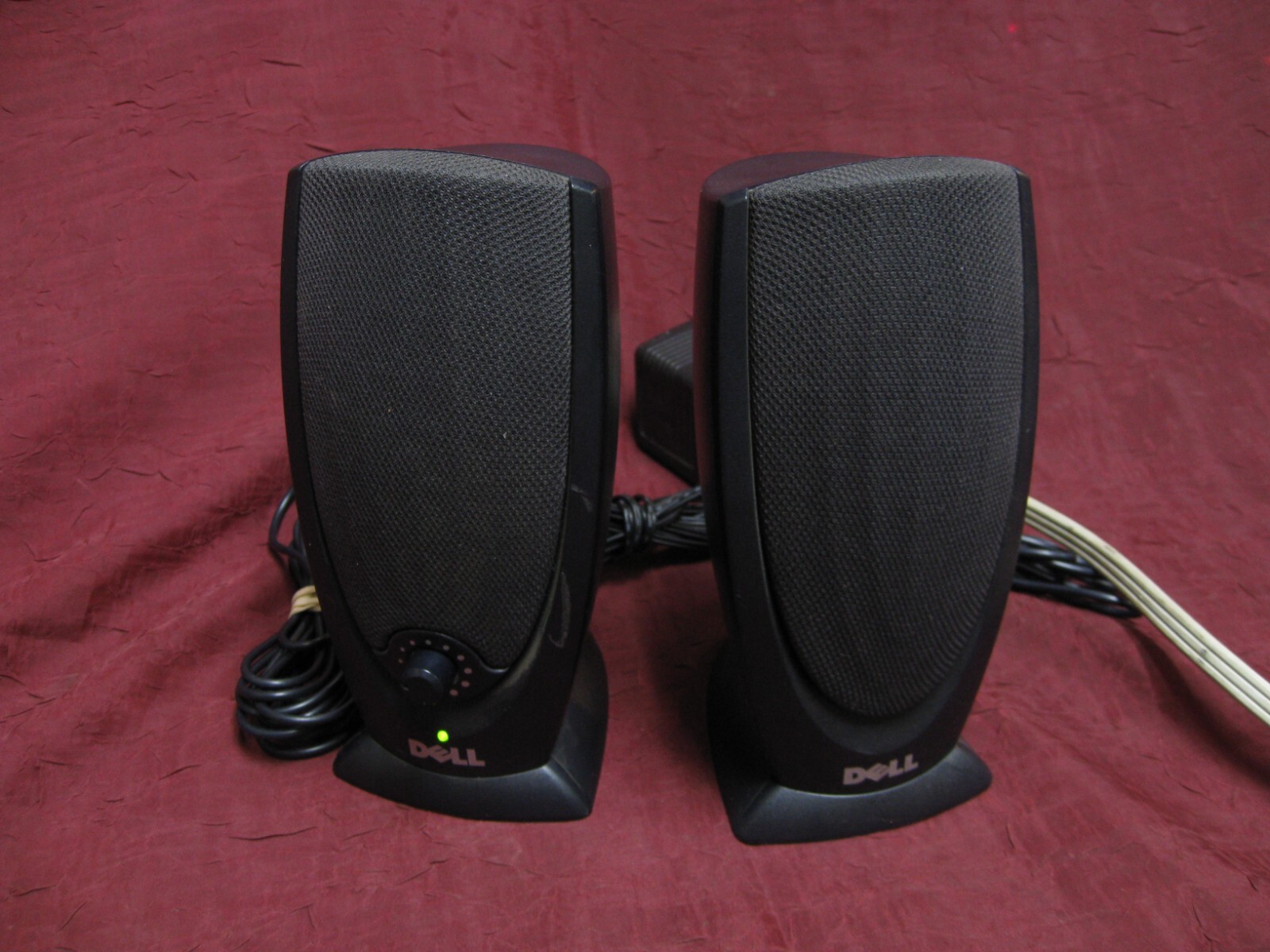 DELL A215 Computer Stereo PC Speakers with AC Adapter Multimedia Set ...