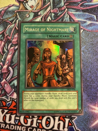 (AA) Yugioh Mirage of Nightmare Super Rare PGD-036 Spell Card Unlimited ...