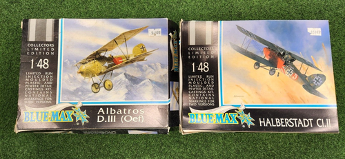 2 Kits of 1/48 scale Blue Max Limited Edition WW1 Aircraft #BM114 ...