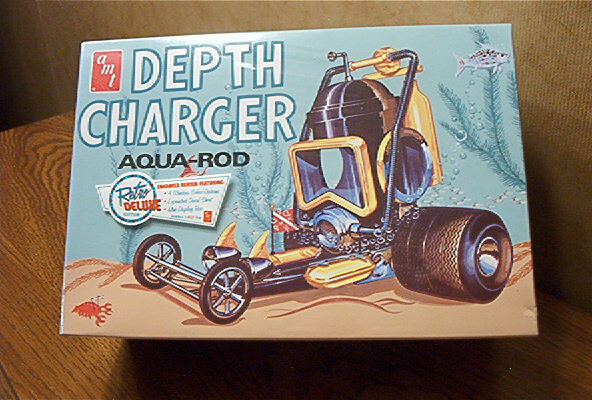 AMT DEPTH CHARGER AQUA-ROD 1/25 SCALE MODEL KIT #618 858388006189| eBay