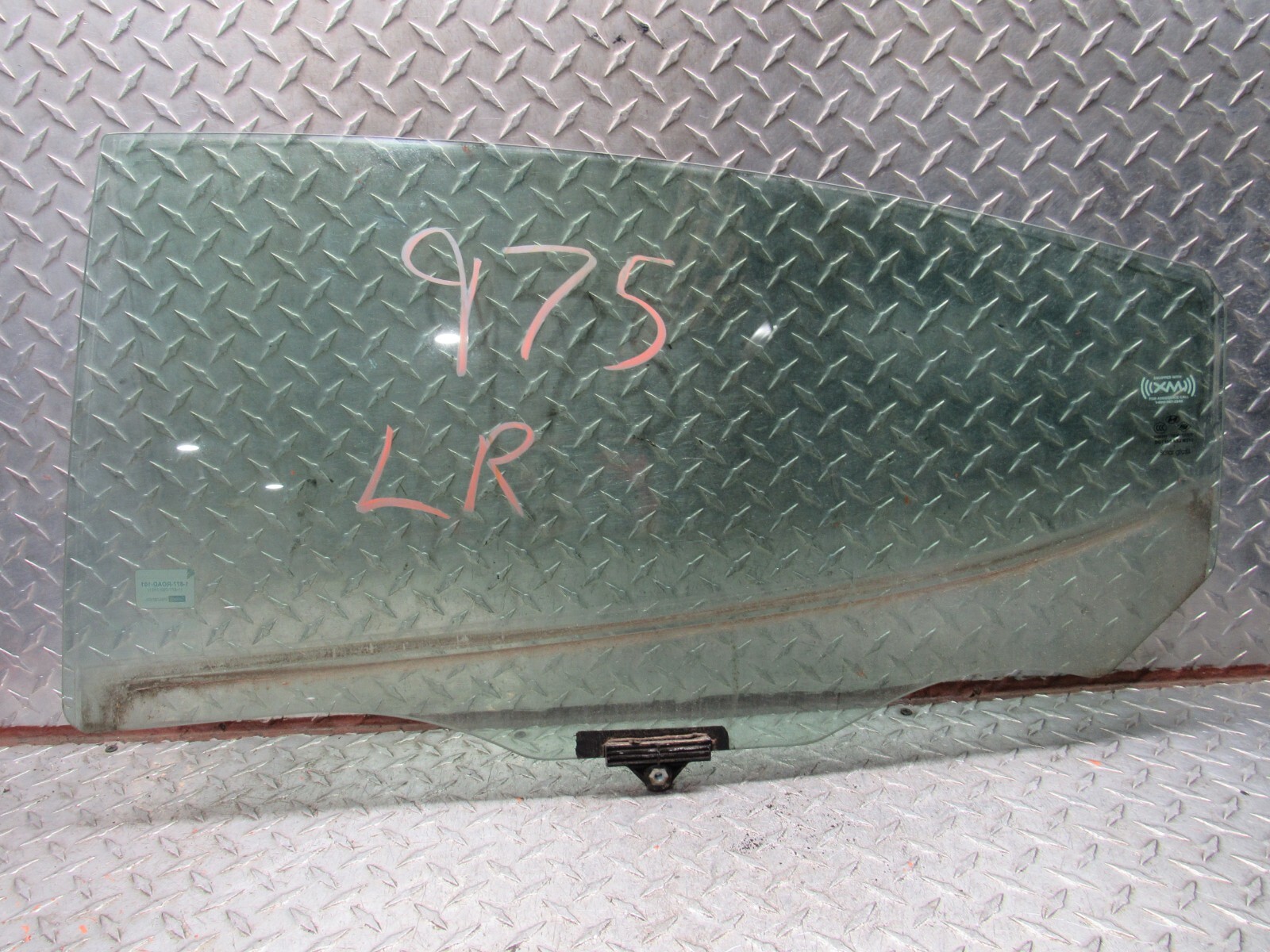 11 12 13 14 15 16 HYUNDAI ELANTRA LEFT DRIVER REAR WINDOW GLASS W/SOLAR ...