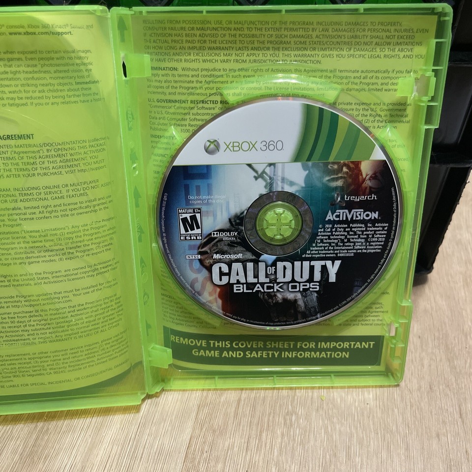 Call of Duty: Black Ops Collection Microsoft Xbox 360, 2016 47875880078 ...