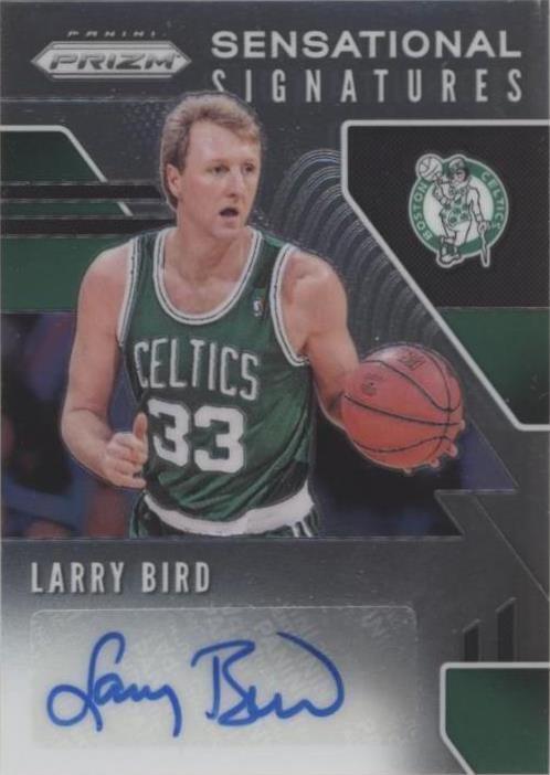 2019-20 Panini Prizm - Sensational Signatures Larry Bird #SS-LBD (AU ...