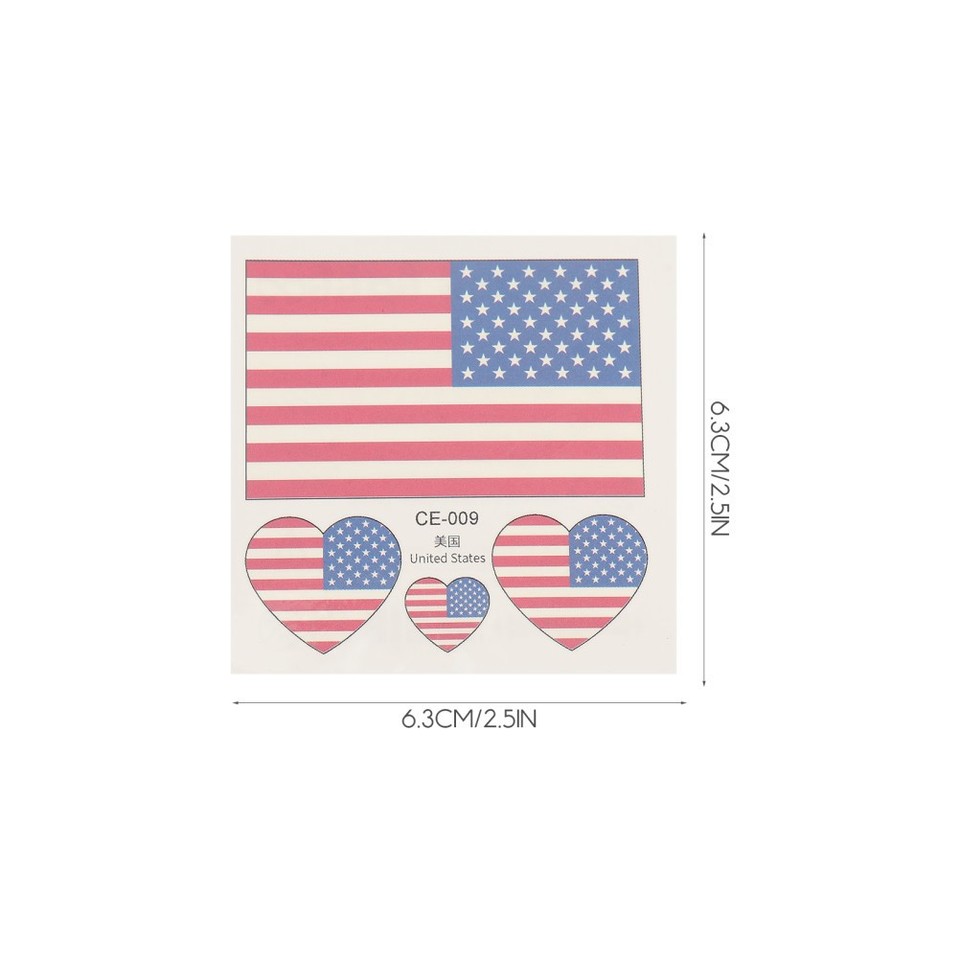 25 Pcs American Flag Sticker for Truck USA National Day Stickers | eBay ...
