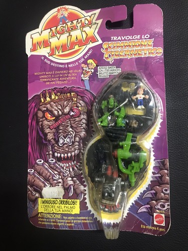 Mighty Max Scimmione Ape Cyborg Rams Rhesus Horror Heads Mini Gusci ...