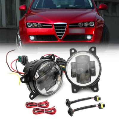 LED Fog Light+Amber/White DRL for Alfa Romeo Giulia Stelvio 159 156 ...