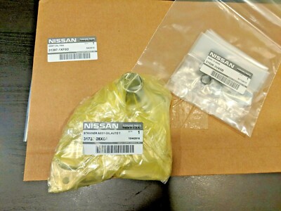 GENUINE OEM RE0F10D JF016E Oil Filter and Pan Gasket Combo Kit for ...