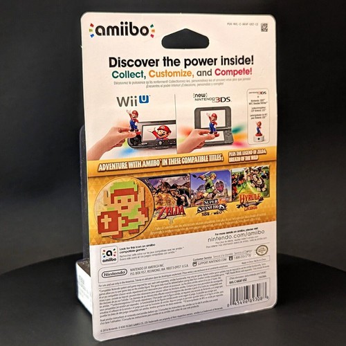 Amiibo 8-bit Link The Legend of Zelda Figure New Will U Switch ...