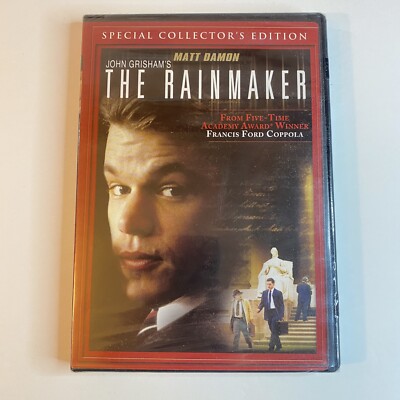 John Grisham's The Rainmaker (DVD, 1997) Special Collector's Edition ...