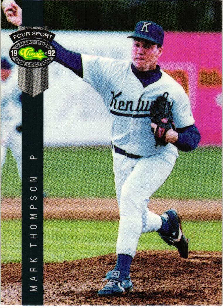 1992 Classic 272 Mark Thompson Colorado Rockies | eBay