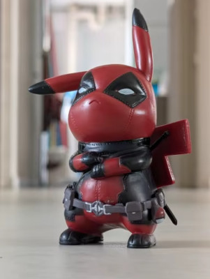 Deadpool Pikachu Cute Action Figure Cosplay | eBay