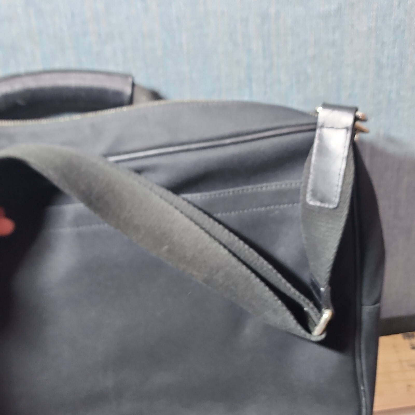 Vintag Coach Black Canvas Transatlantic Laptop Messenger Organizer Bag ...