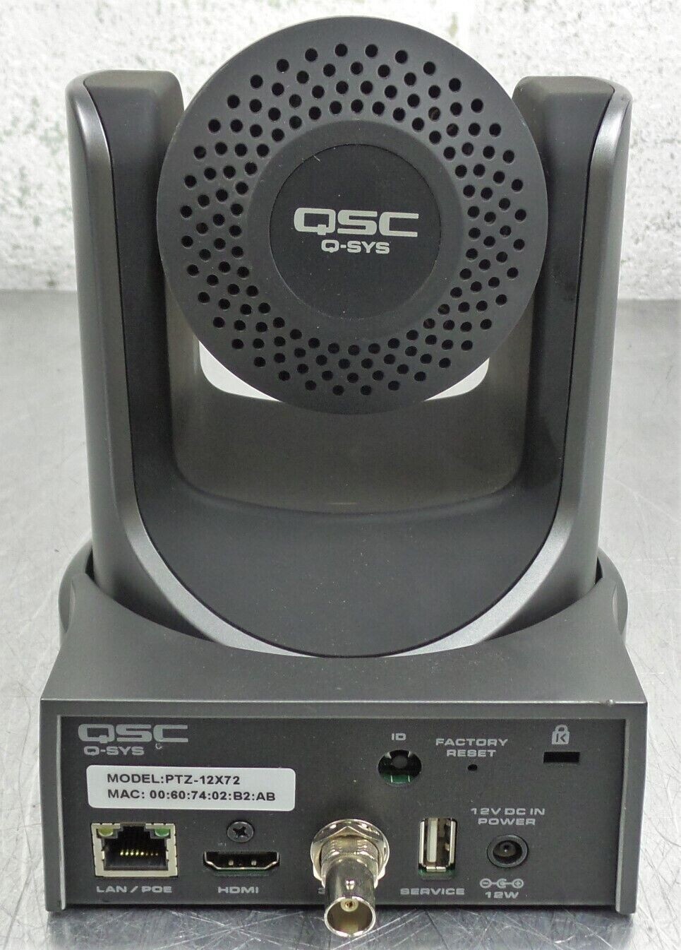QSC PTZ-12X72 Conference Camera for sale online | eBay