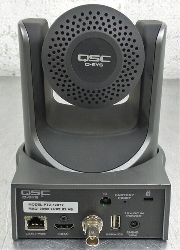 QSC PTZ-12X72 Conference Camera for sale online | eBay