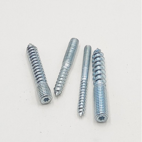 M6 M8 M10 Hanger Bolts Zinc Plated Steel Torx Drive Furniture Sofa Wood ...