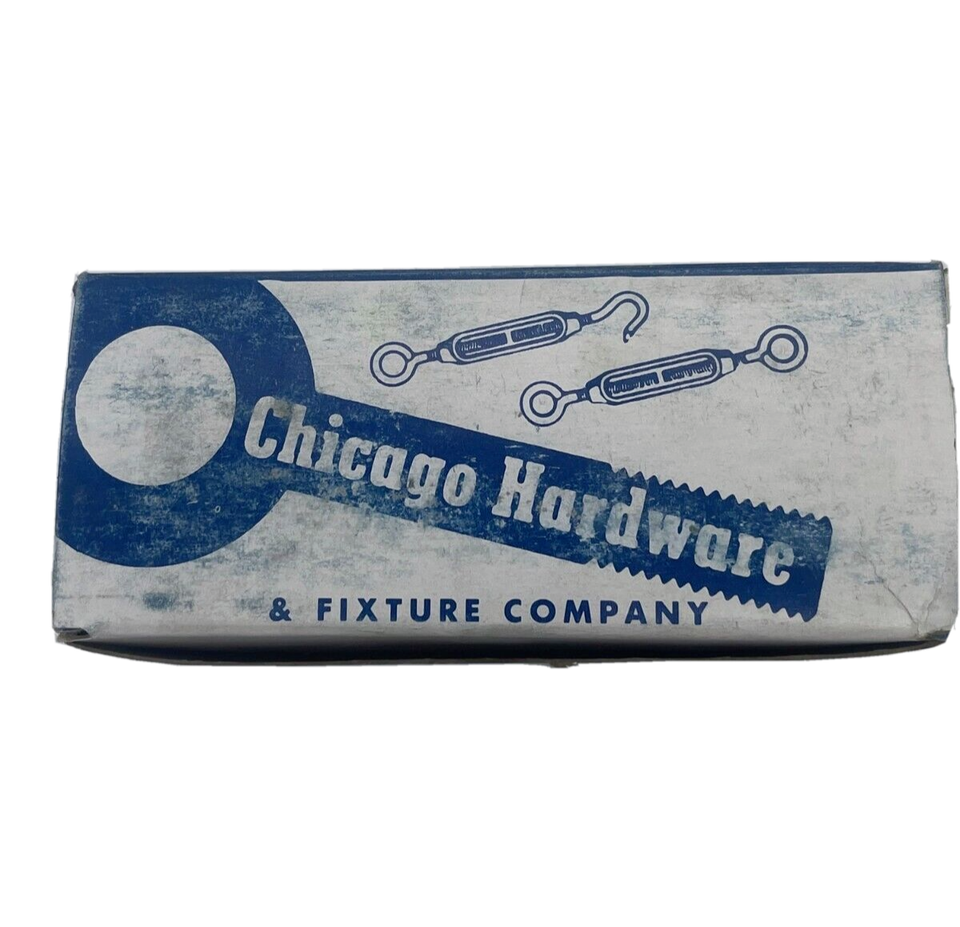 Chicago Hardware G-4 Turned Eye Bolts 3/8'' x 4-1/2 OAL LOT OF 10 ...