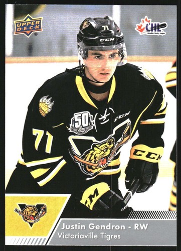 2022-23 Upper Deck CHL #122 Justin Gendron | eBay
