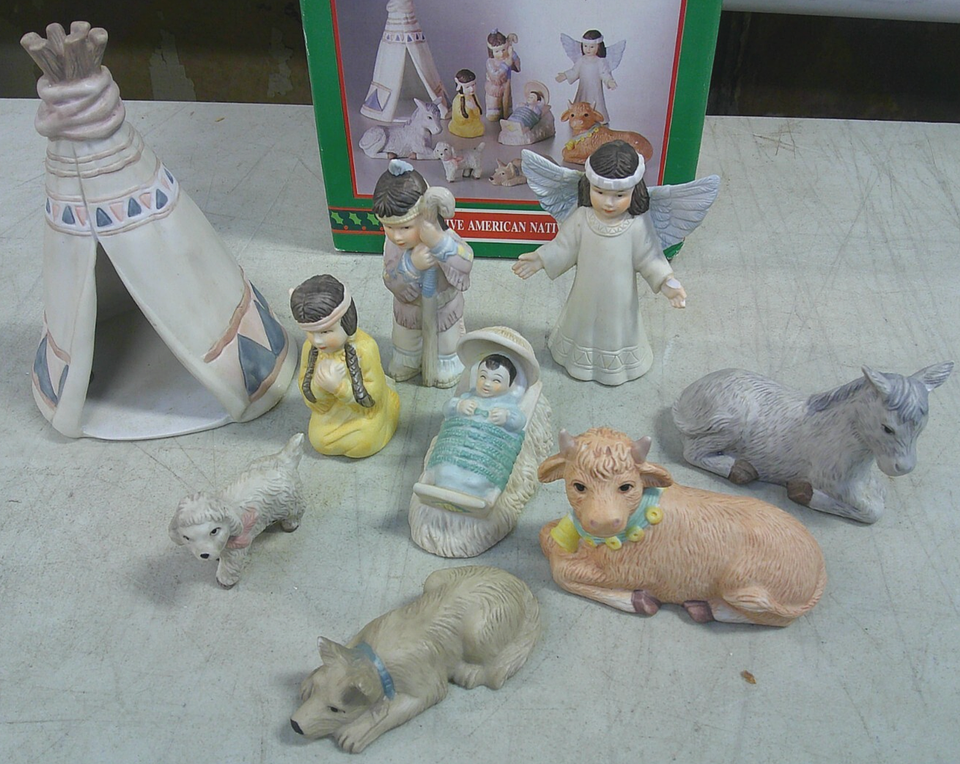 House Of Lloyd Christmas Around The World: Native American Nativity | eBay
