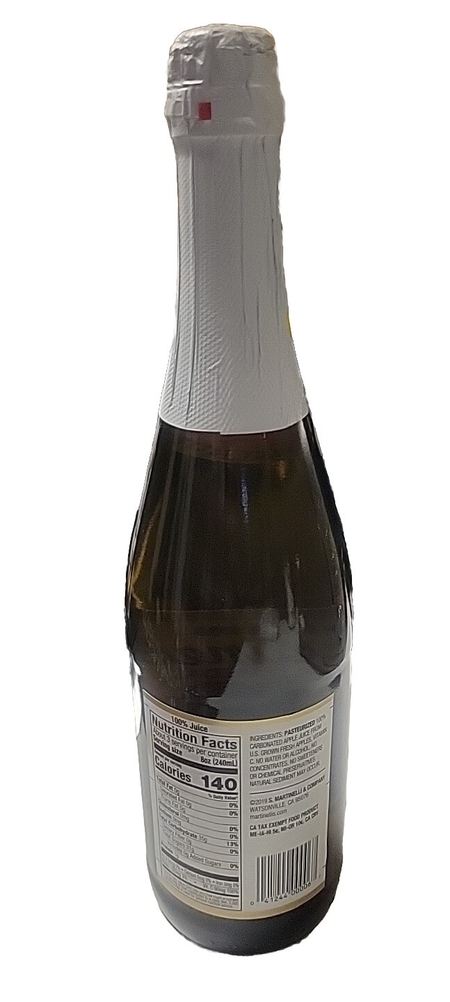 👀 Sale》🔥 Martinelli's SPARKLING CIDER 25.4 oz.》Non-Alcoholic 🍾 Exp 1/26 ...