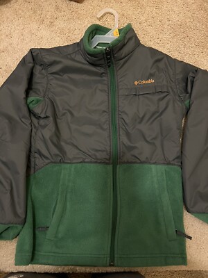 Columbia Unisex Youth Granite Mountain Fleece Jacket Size M (10/12 ...