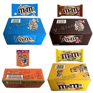 M&MS CRISPY PEANUT | CHOCOLATE | CRUNCHY | CARAMEL VARIETY FULL BOXES M ...