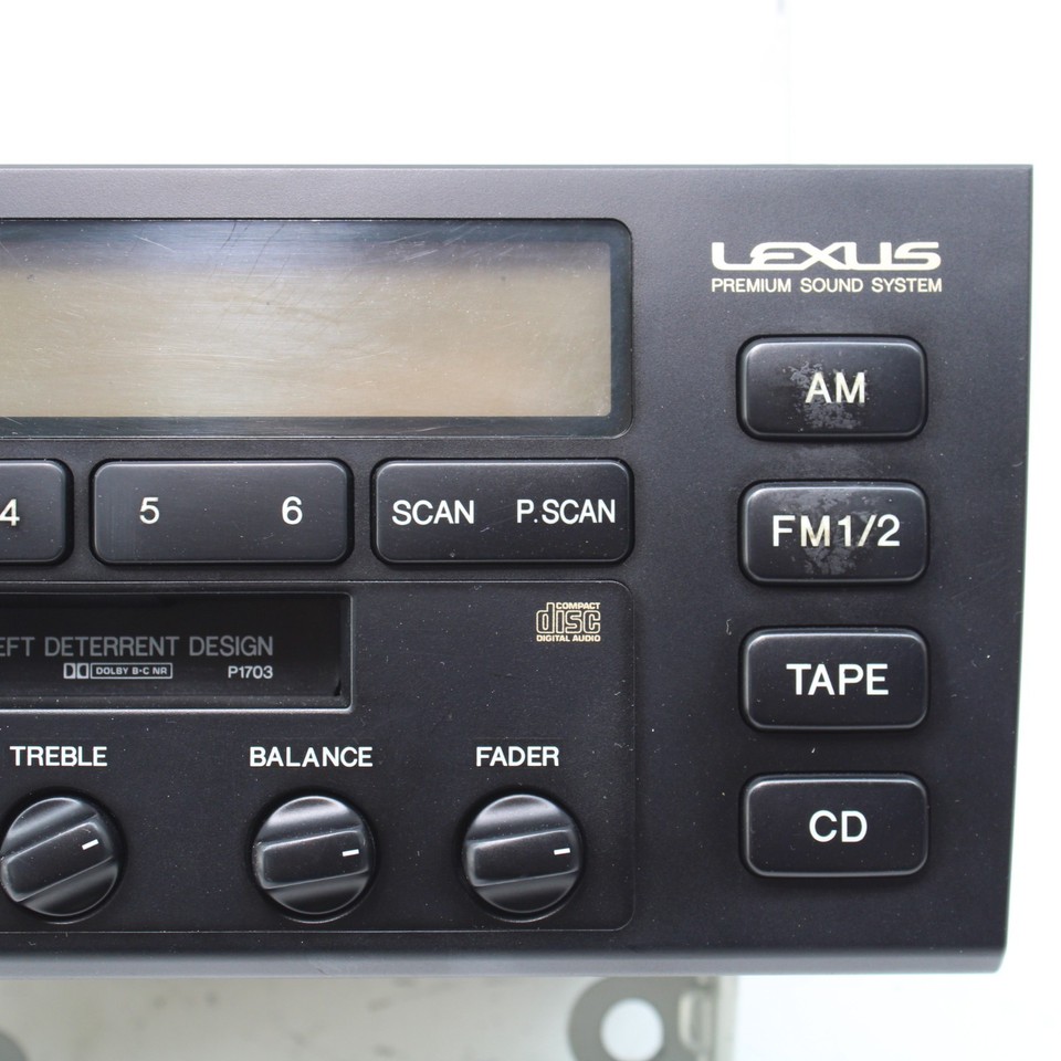 95-97 Lexus LS400 Radio Receiver Head Unit Nakamichi 86120-50371 AM FM ...