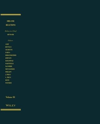 Scott E. Denmark Organic Reactions, Volume 84 (Copertina rigida) | eBay