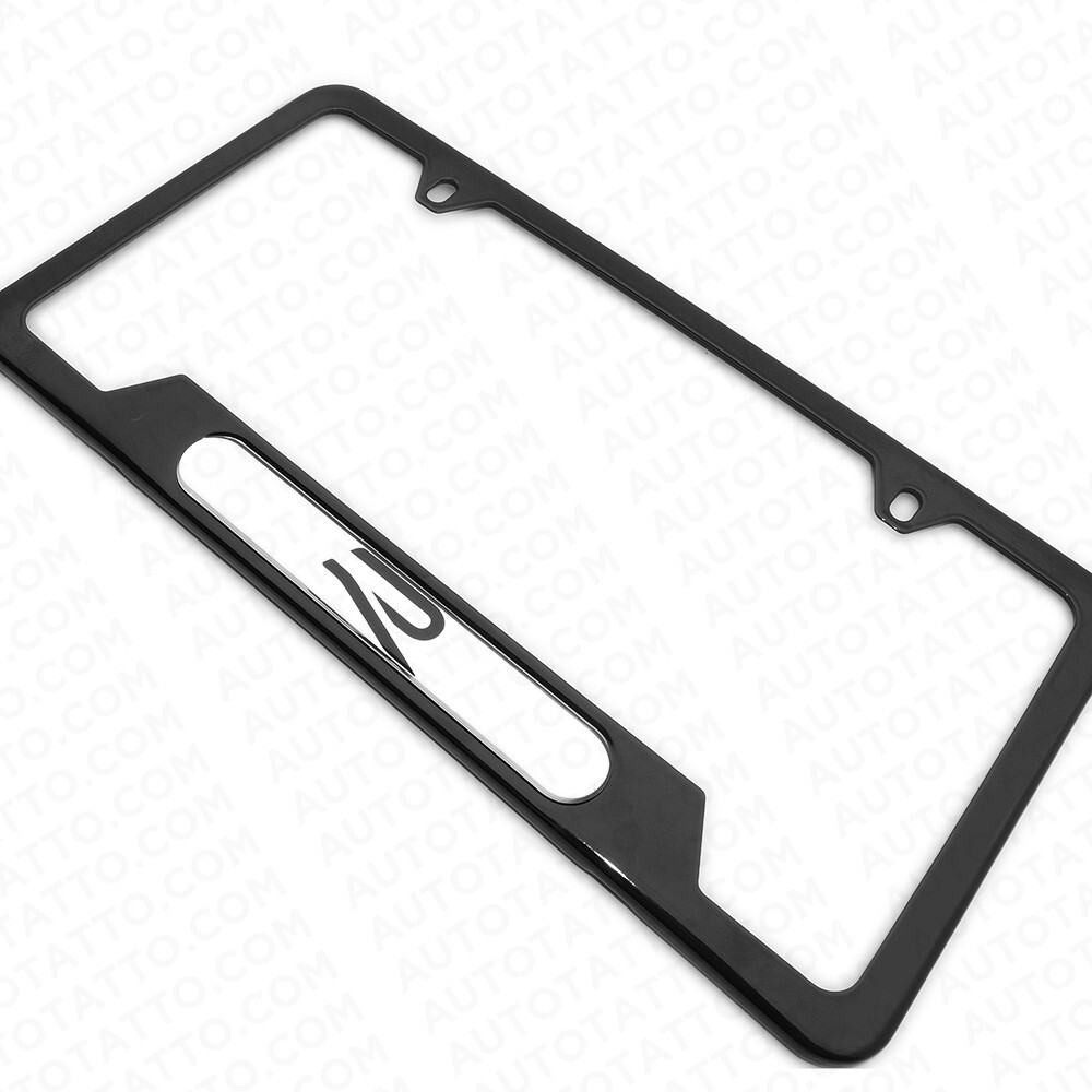 Genuine Volkswagen License Plate Frame - Style R Logo 5H0-071-801 for ...