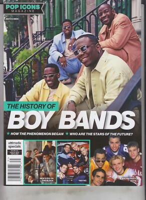 HISTORY OF BOY BANDS MAGAZINE 2022 A360 MEDIA POP ICONS BOYZIIMEN NSYNC ...