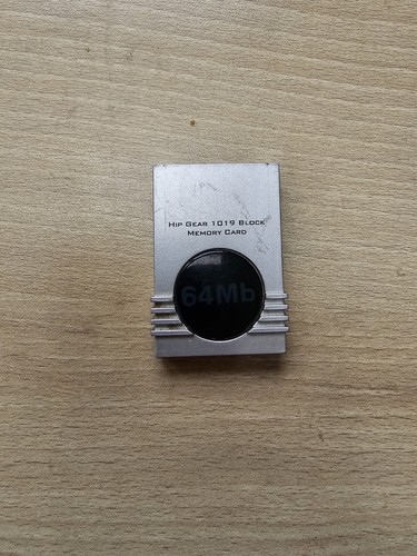 🕹️ NINTENDO - GameCube Wii Memory Card 1019 Blocks Blocs 64Mb 8Mo carte ...