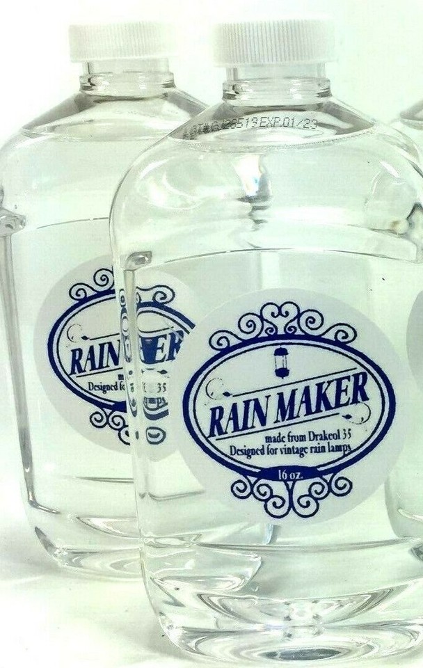 HIGH GRADE ~ 32 oz Rain Maker OEM Lamp Oil for All VTG Rain Lamps ...