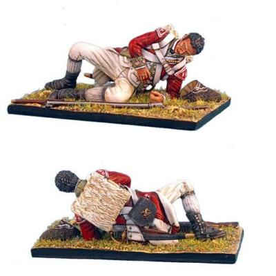 AWI035 - British 5th Foot Grenadier Laying Wounded - AWI - First Legion ...