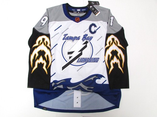STAMKOS TAMPA BAY LIGHTNING AUTHENTIC ADIDAS REVERSE RETRO 2.0 HOCKEY ...