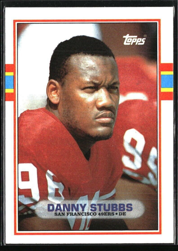 1989 TOPPS - NFL Football Trading Card #17 🏈 DANNY STUBBS, San Francisco 49'ers | eBay