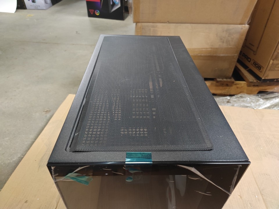 Skytech Azure 3 ATX Mid Tower gaming Computer PC Case tempered glass ...