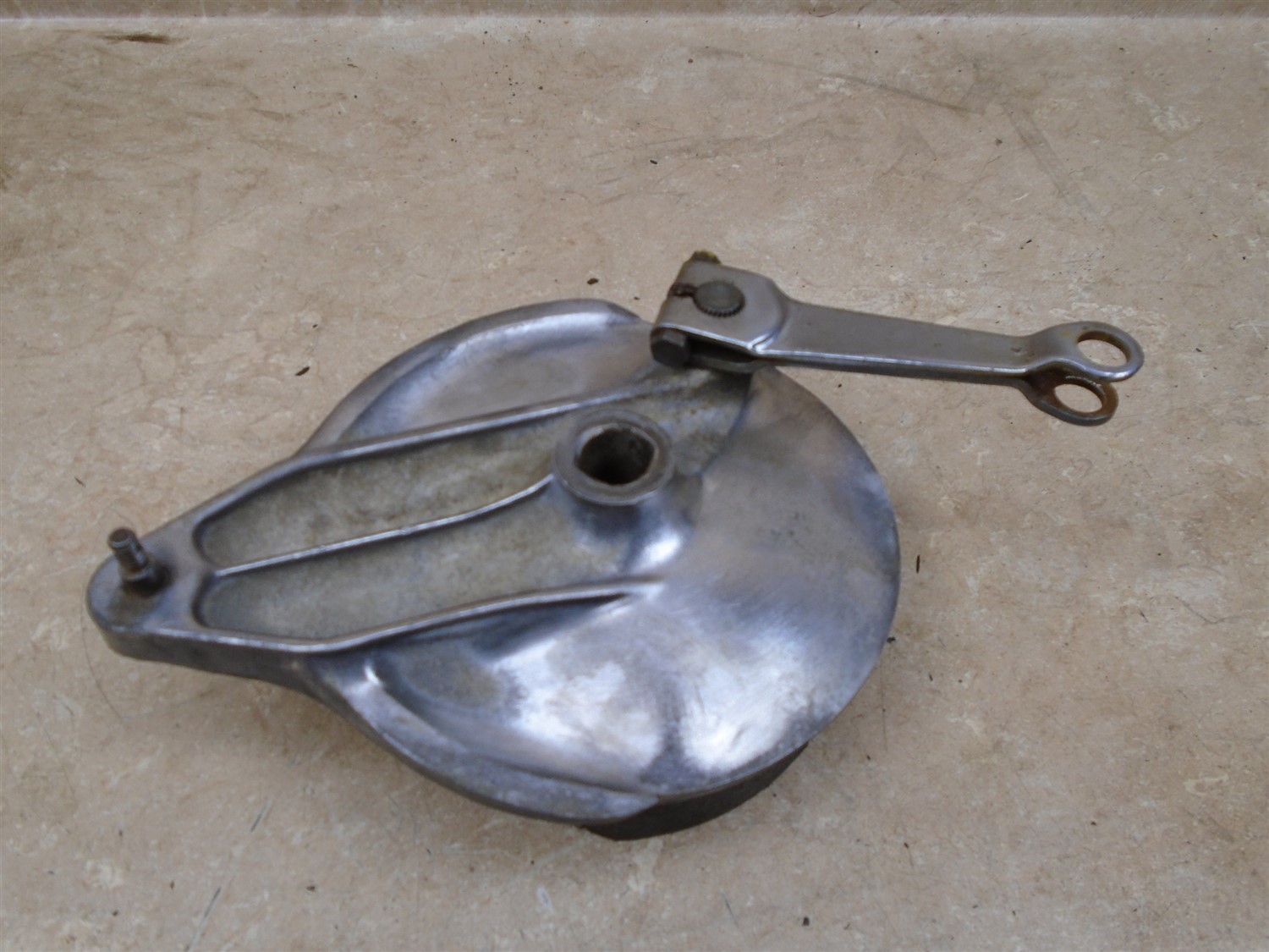 Honda 200 CL SCRAMBLER CL200 Used Rear Wheel Brake Plate 1974 HB222 | eBay