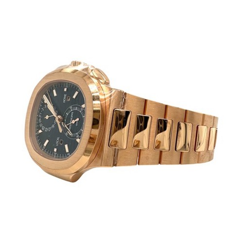NEW Patek Philippe Nautilus 5990/1R Blue Dial 18k Rose Gold Watch (P ...