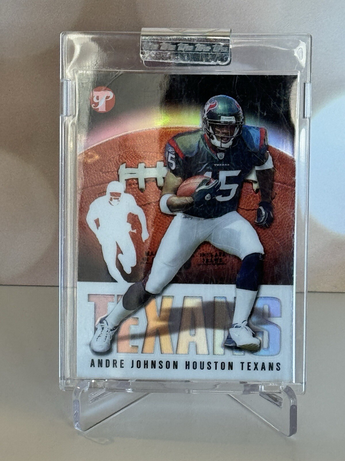 2003 Topps Pristine Andre Johnson Rookie RC Refractor /1449 Encased ...