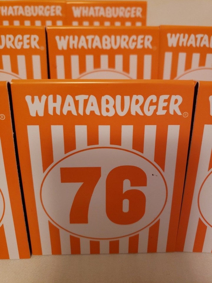 Individual WHATABURGER Restaurant Table Tent Numbers - Modern Glossy | eBay