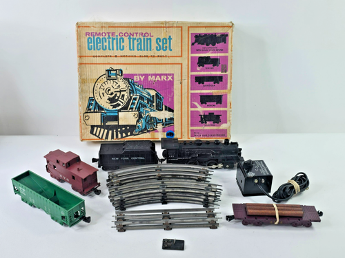 Vintage MARX O27 New York Central Electric Train Set #25270 | eBay