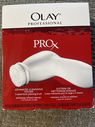 ProX by Olay Advanced Facial Cleansing Brush System Anti-Aging 2 Speed ...