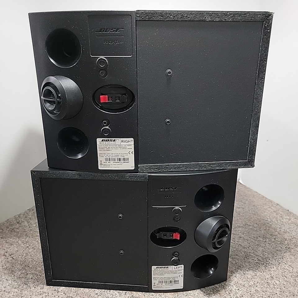 Bose 301 V Series Direct Reflecting Bookshelf Speaker System Matched ...
