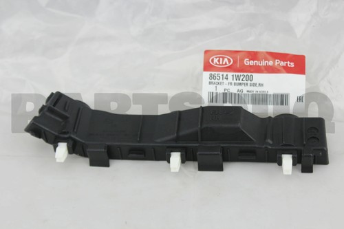 865141W200 Genuine Hyundai / KIA BRAKT-FR BUMPER SIDE | eBay