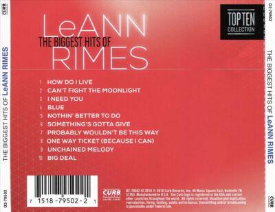 LEANN RIMES - THE BIGGEST HITS OF NEW CD | eBay